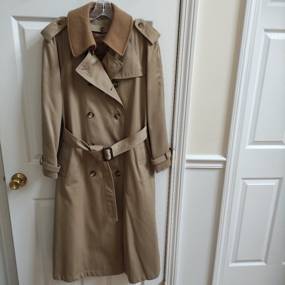Evan Picone | Jackets & Coats | Trench Coat Evan Picone Removable Wool Liner And Collar Womens M ...